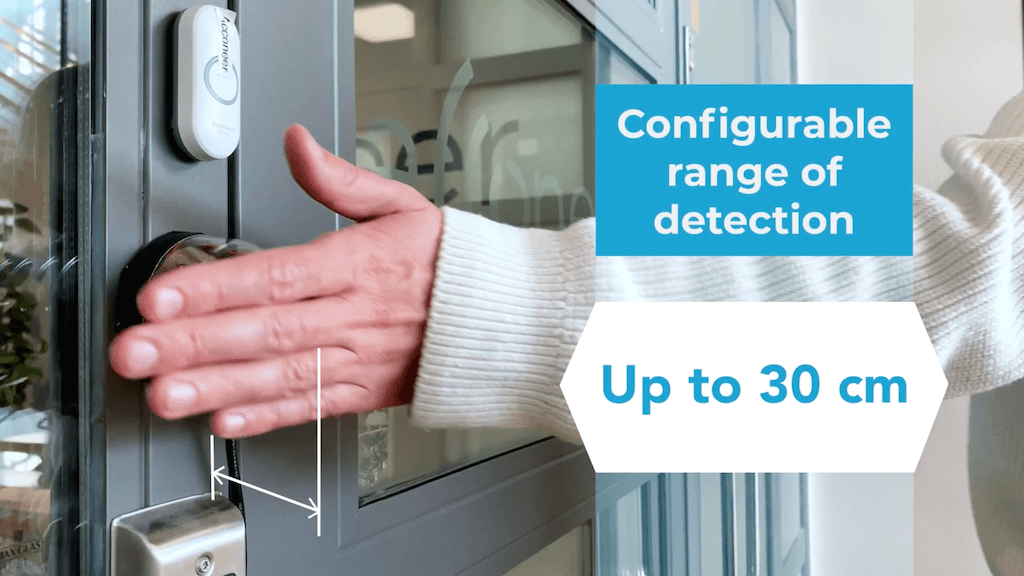 New reference application: "Touchless button" - Acconeer